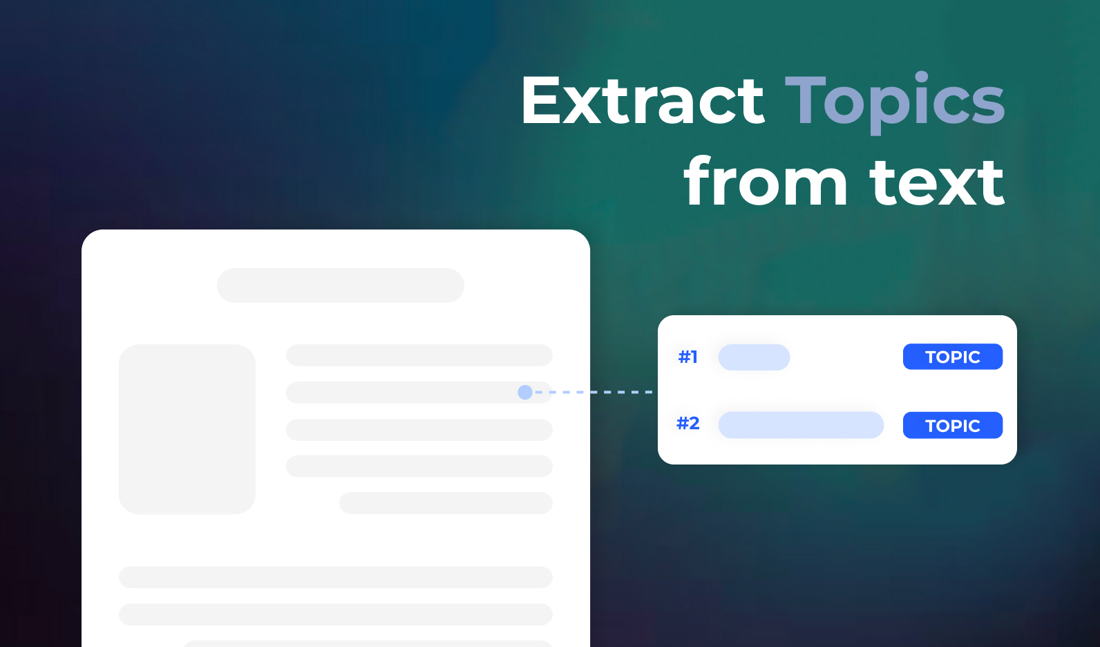 How to Extract Topics from Text? | Eden AI